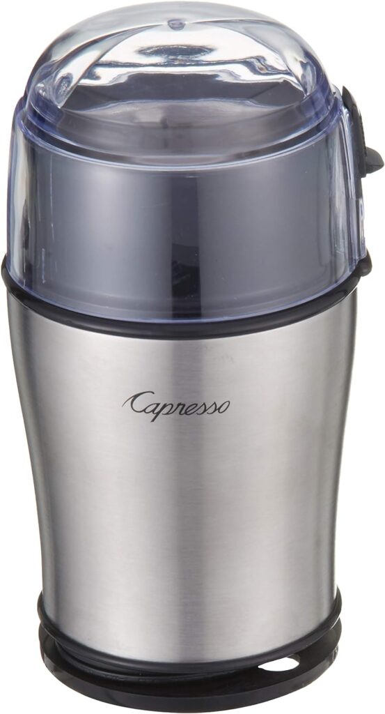 Capresso Cool Grind Grinder, Silver Review